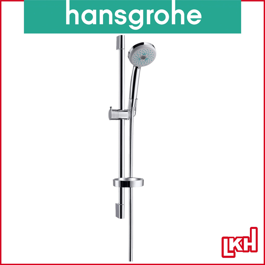 Hansgrohe Croma 100 Shower Set Multi With Shower Bar 65cm And Soap Dis